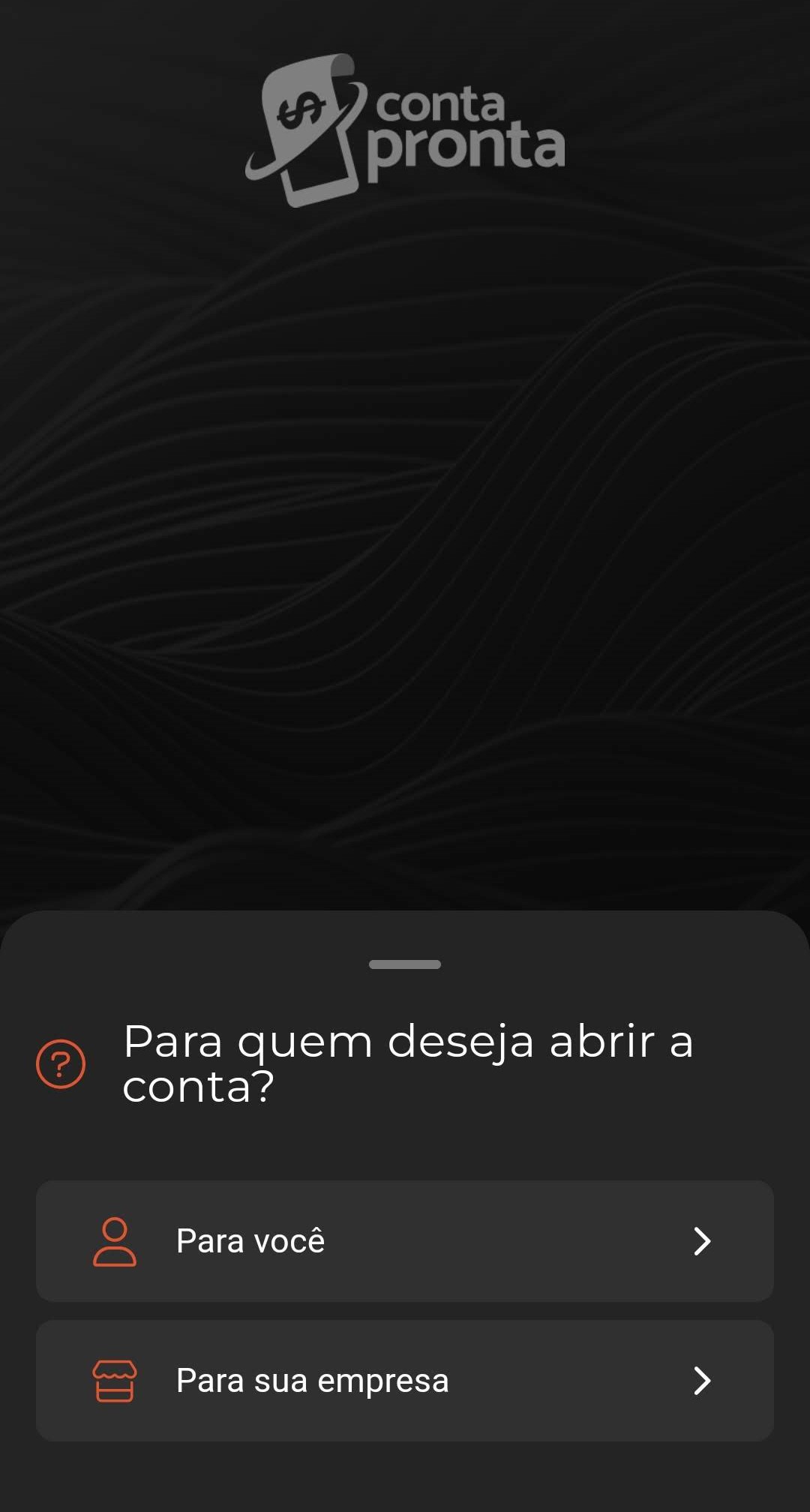 Abrir Conta Pronta – Conta Pronta