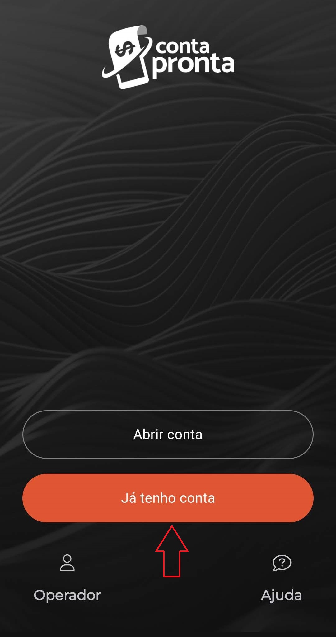 Cadastrar Chave Conta Pronta pós abertura de conta – Conta Pronta